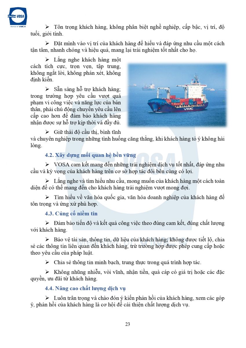 BỘ QUY TẮC ỨNG XỬ